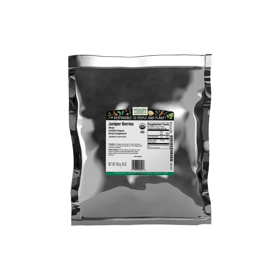 Organic Whole Juniper Berries 1 lb. – Aroma&Taste